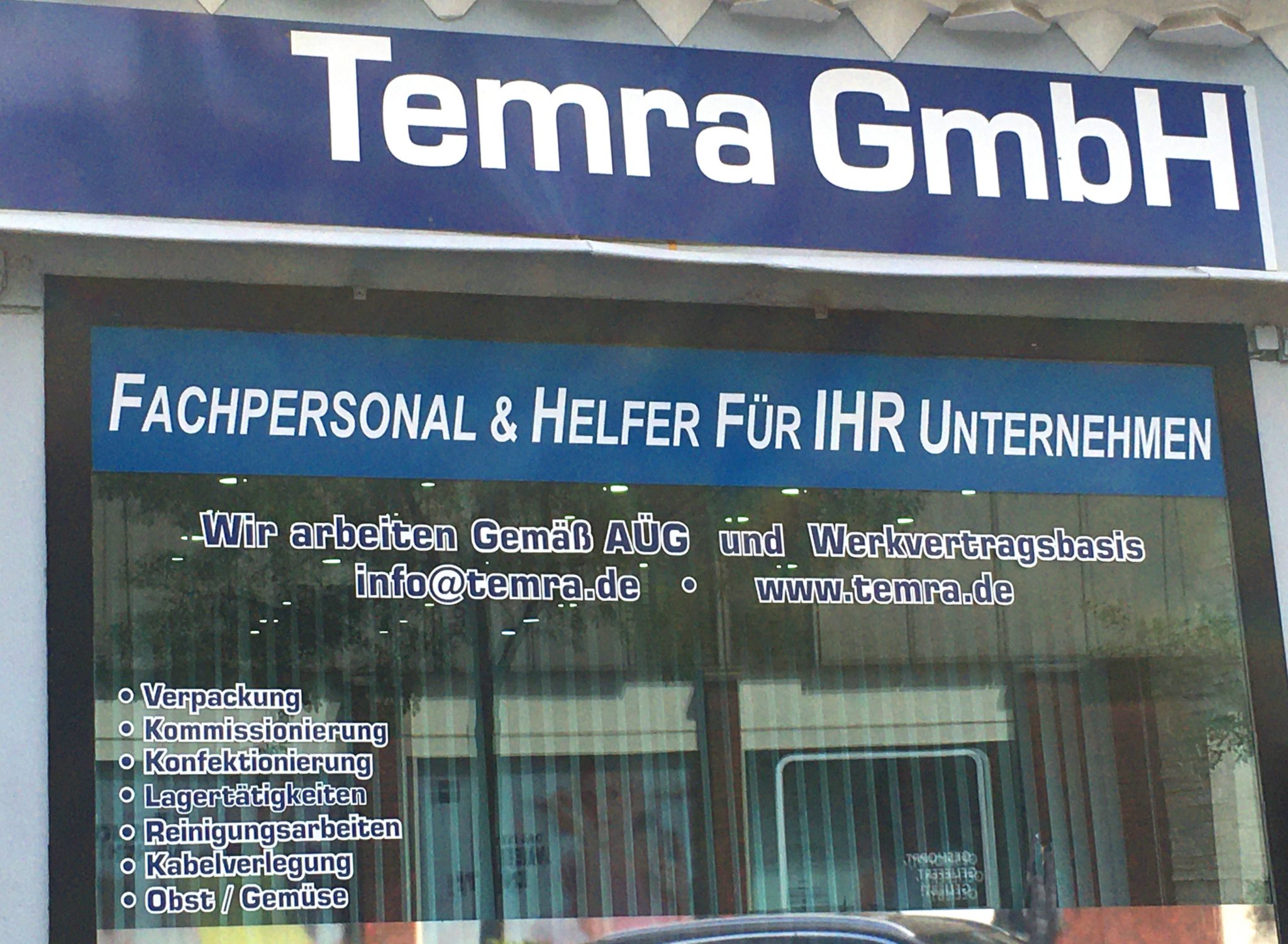 Über uns - Temra GmbH